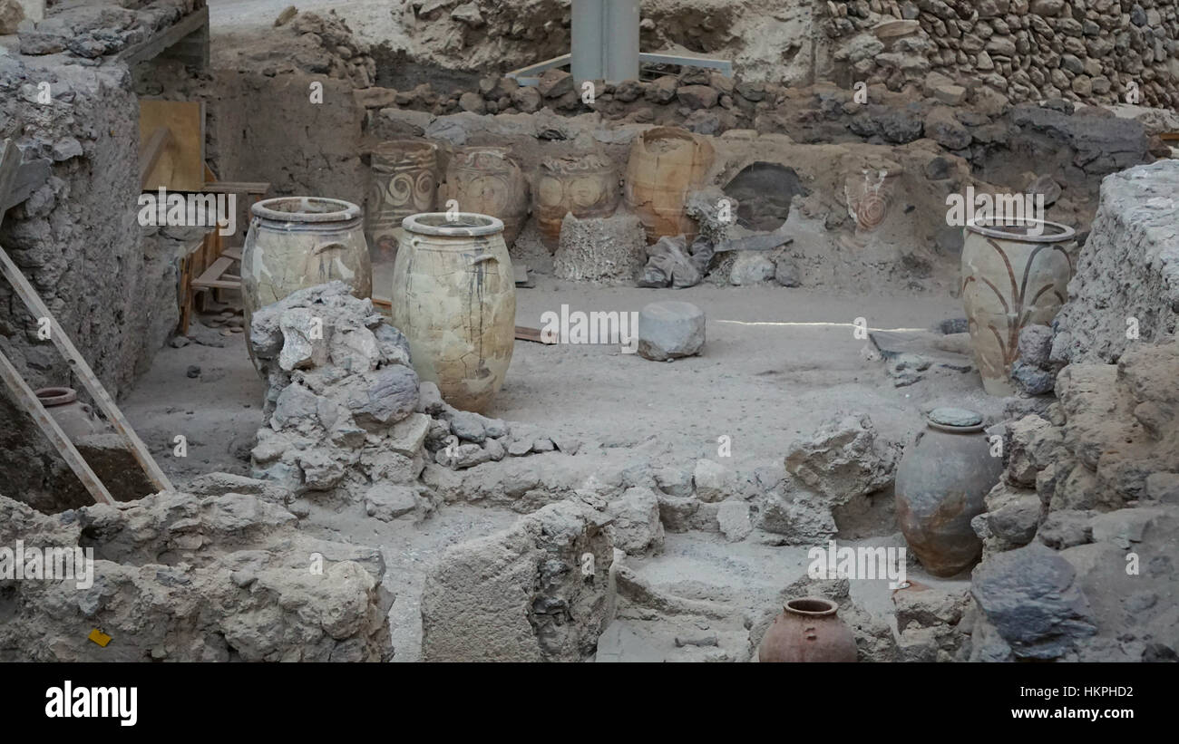 Akrotiri is one of the most important prehistoric settlements of the ...