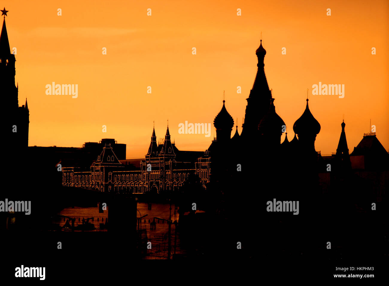 Kremlin silhouette hi-res stock photography and images - Alamy