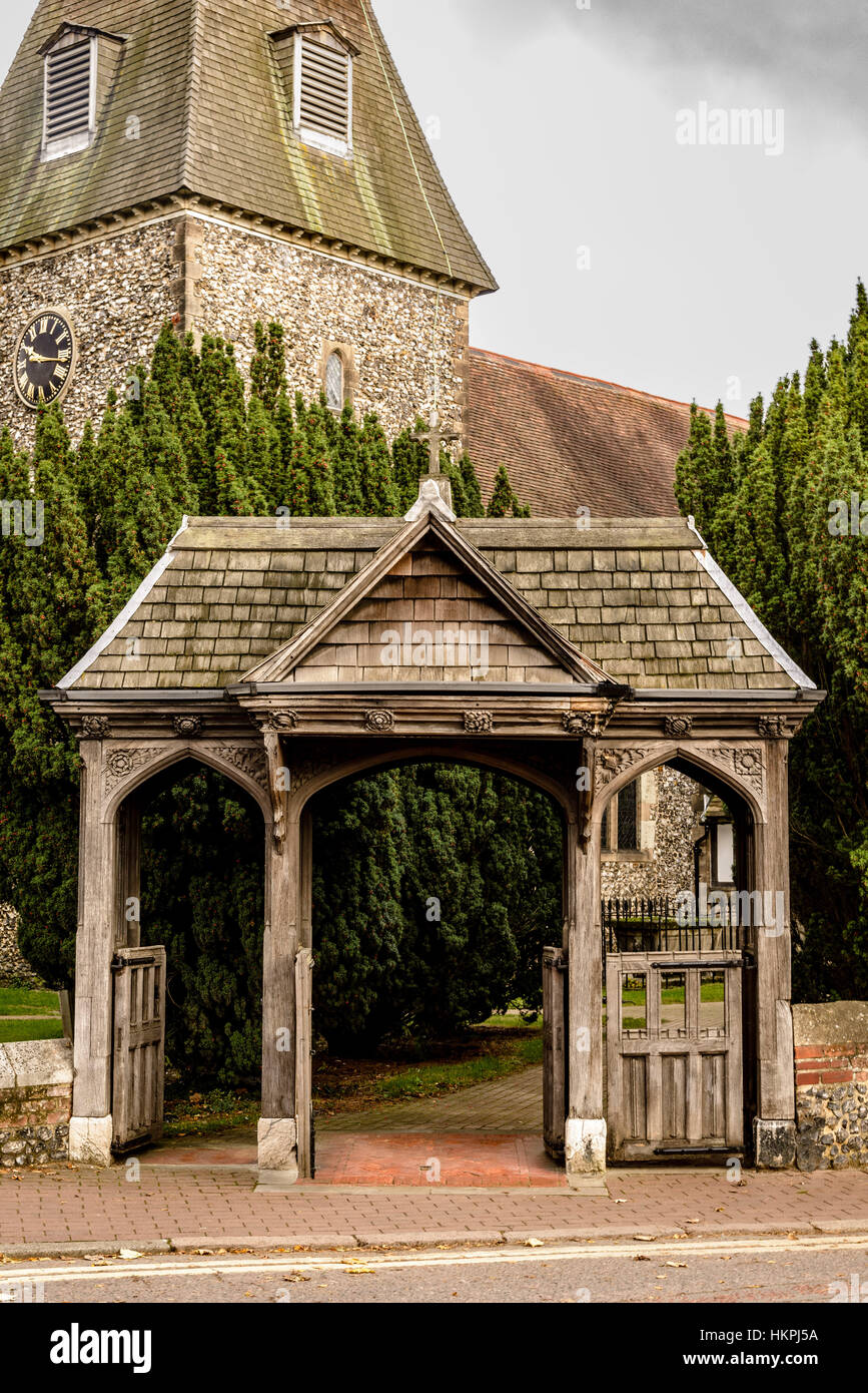 Parish Church of St. Mary The Virgin, Manor Road, Bexley, Kent Stock ...