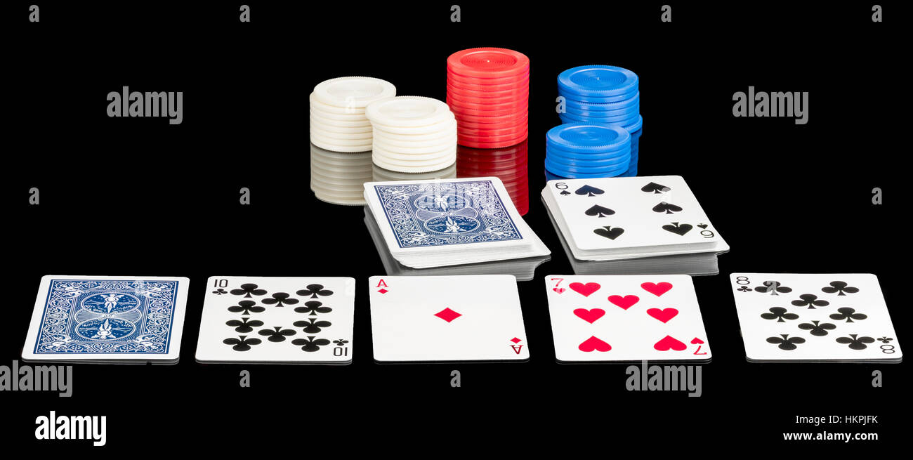 Chips cards hi-res stock photography and images - Alamy