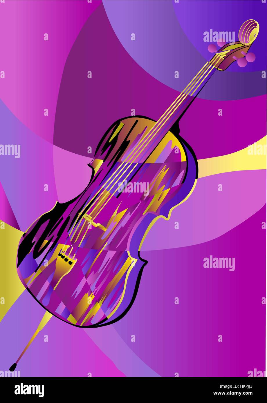 Cello Abstract