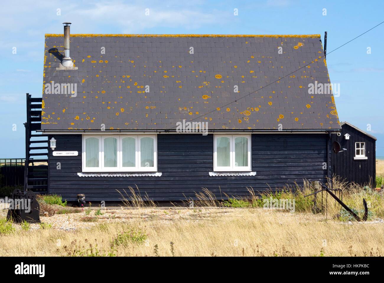 Black and yellow cottage hi-res stock photography and images - Alamy
