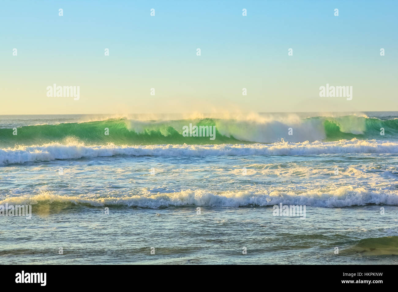 Big waves background Stock Photo - Alamy