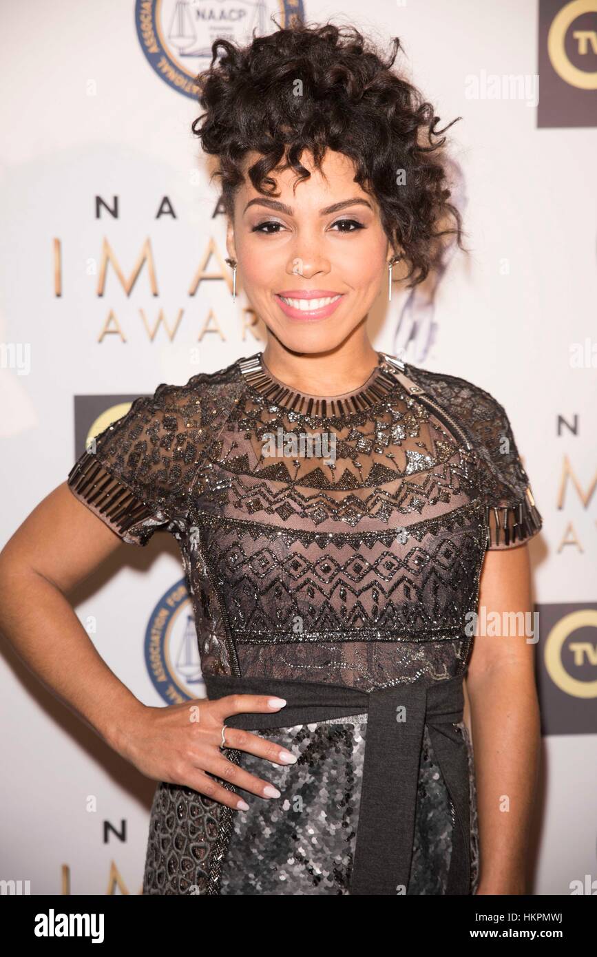 Actress Amirah Vann attends The 48th NAACP Image Awards Nominees ...