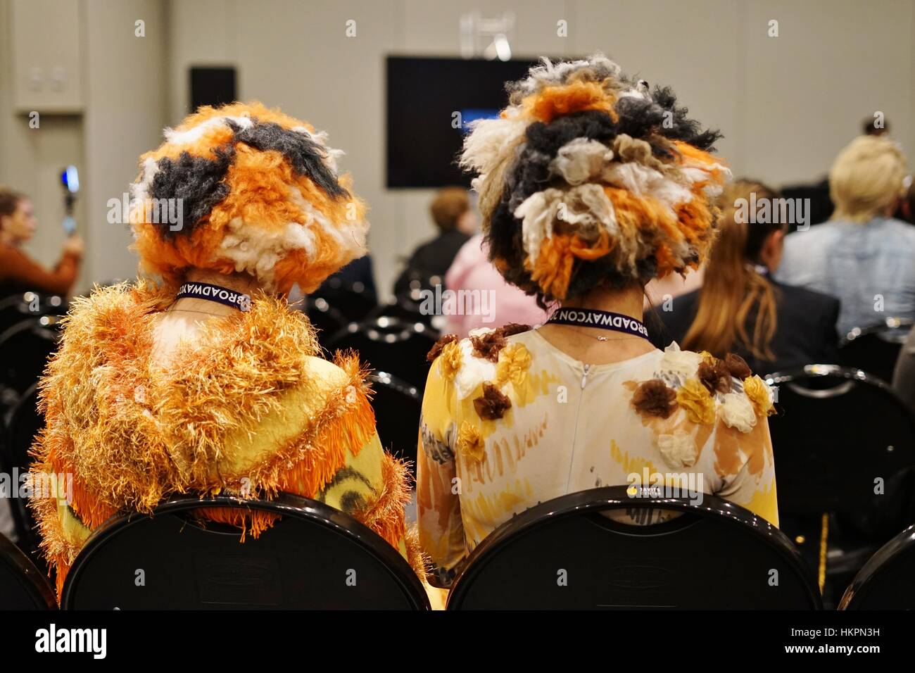 The BroadwayCon convention for musical theater fans took place at the ...