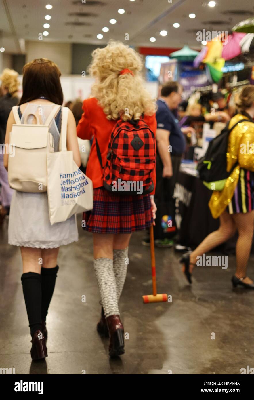 The BroadwayCon convention for musical theater fans took place at the ...