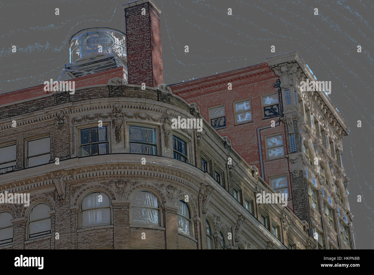 The historic Wilson Building in Dallas was completed in 1904 Stock ...