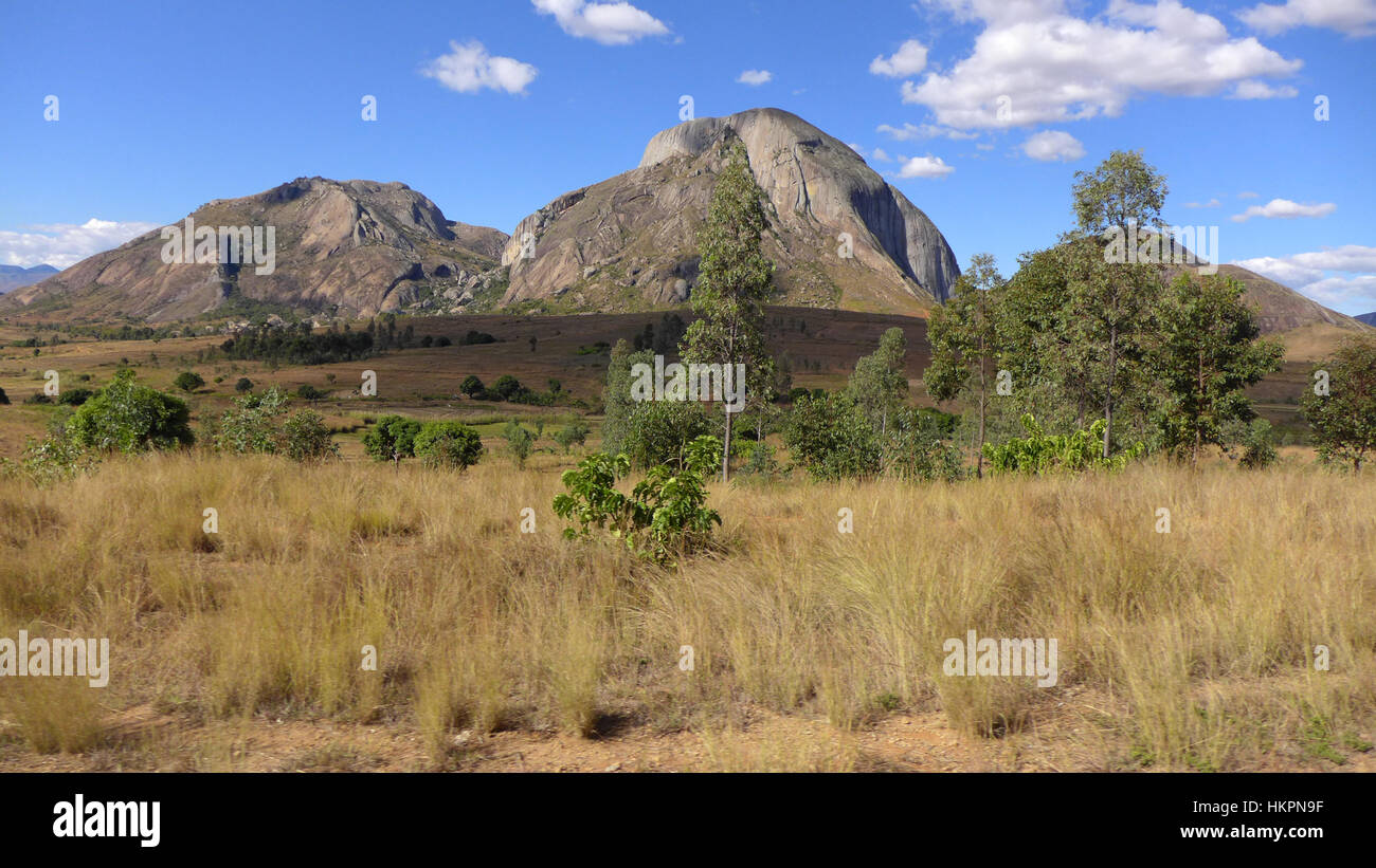 Anja Park near Ambavalao Madagascar Stock Photo - Alamy