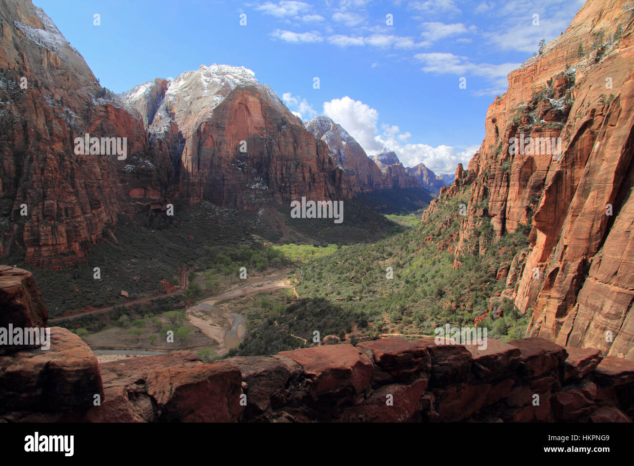Zion National Park in the State of Utah Stock Photo - Alamy