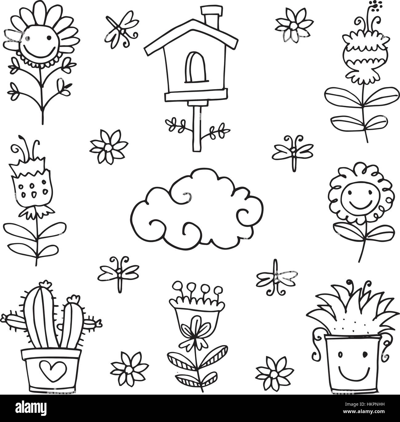 Spring the doodles hi-res stock photography and images - Alamy