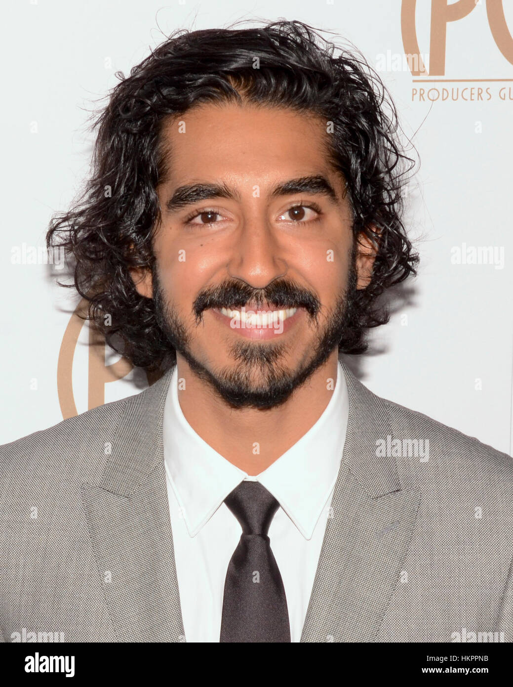 Dev Patel arrives at the 28th Annual Producers Guild Awards at The ...