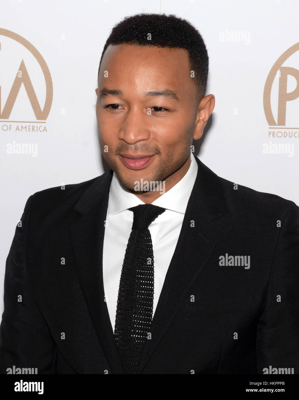 John Legend arrives at the 28th Annual Producers Guild Awards at The ...