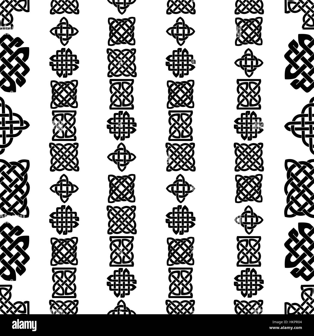Celtic knot seamless pattern Stock Vector Image & Art - Alamy