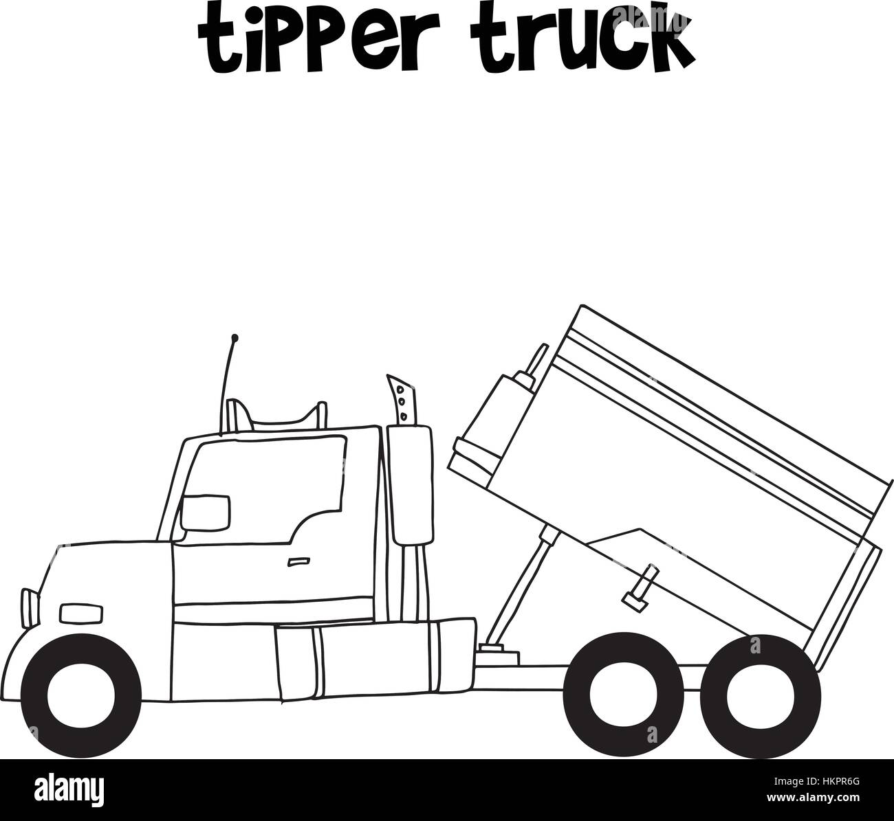 Tipper Stock Vector Images - Alamy