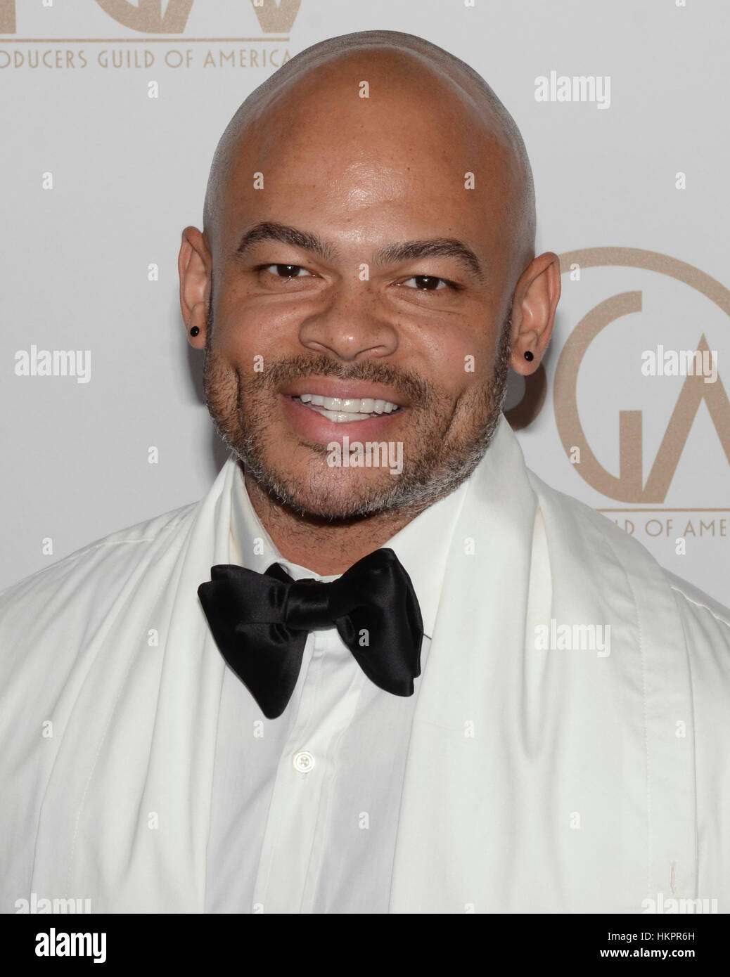 Anthony Hemingway arrives at the 28th Annual Producers Guild Awards at ...