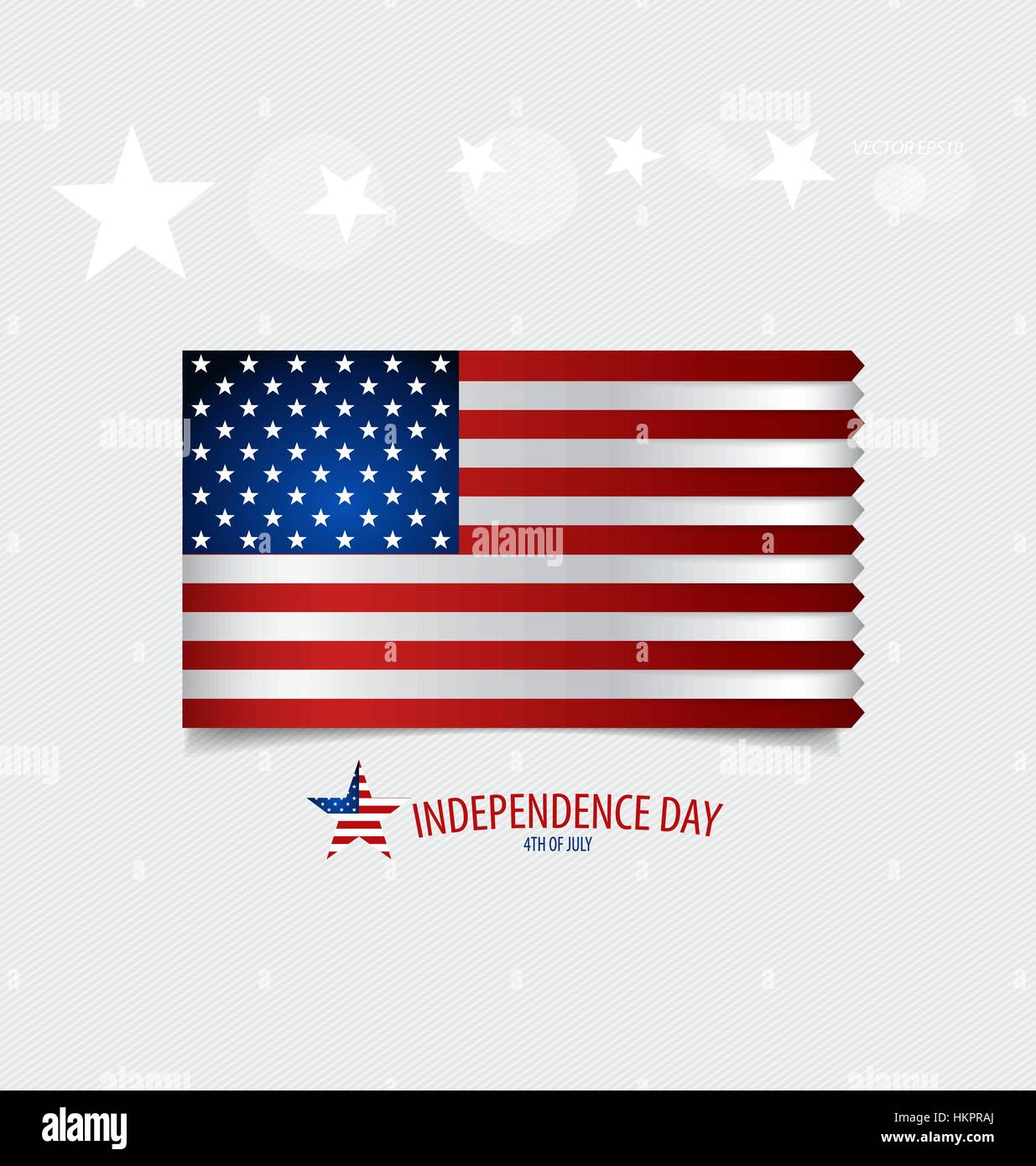 Happy independence day. American Flag design, vector illustration Stock ...