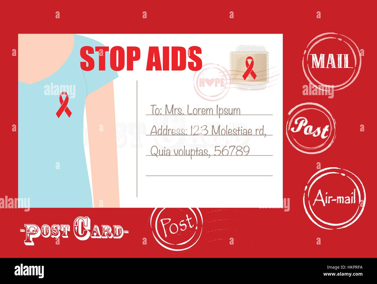Aids Awareness cards design, women wearing ribbons for World Aids Day ...