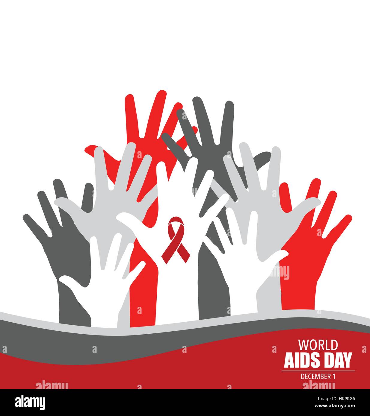 Stop Aids Now Logo World Aids Day Concept Hiv Virus Stock Vector