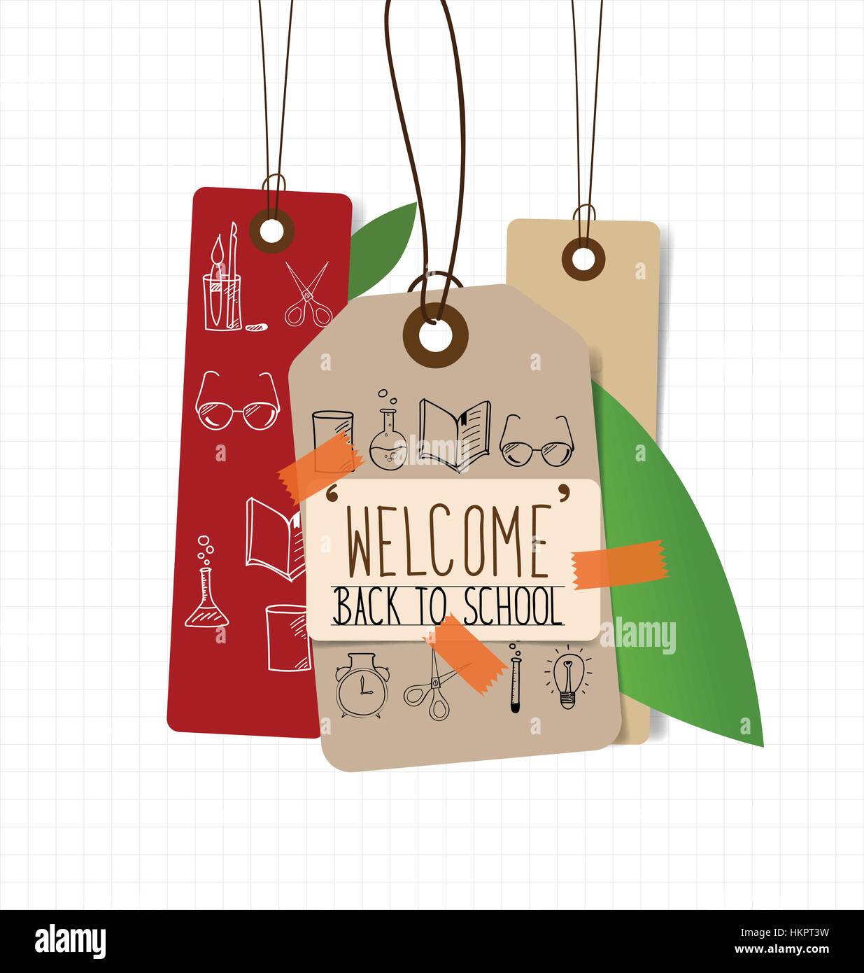 Welcome back school sale coupon hi-res stock photography and images - Alamy