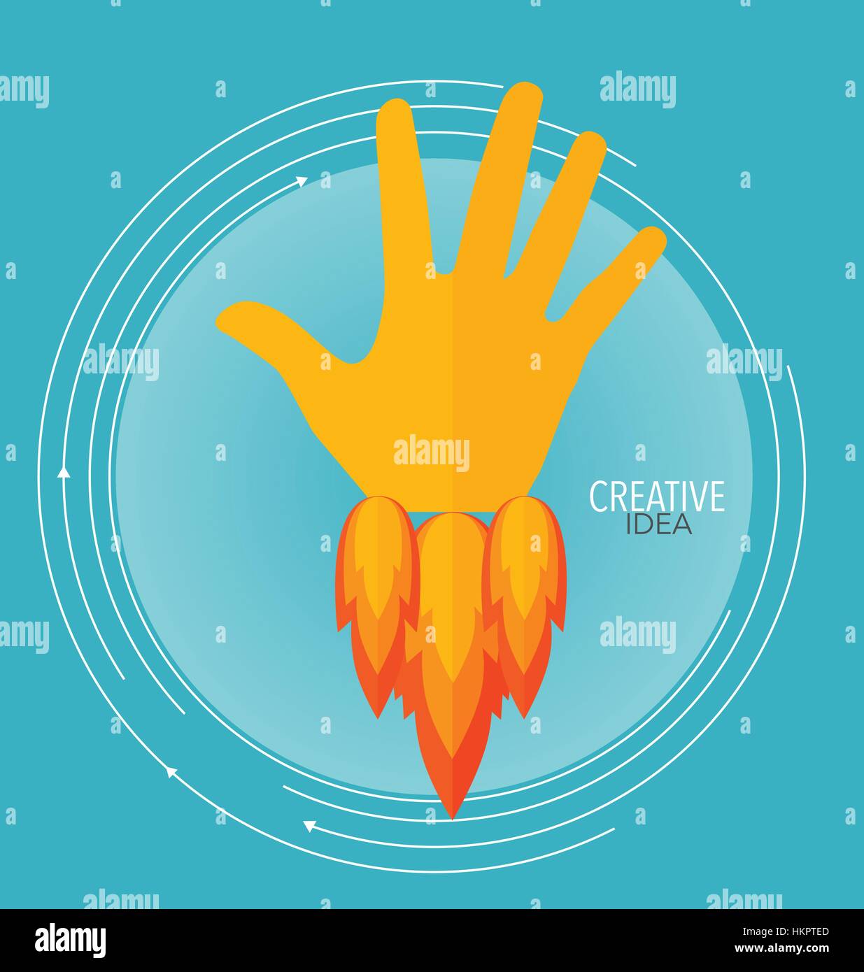 Hand. Vector illustration Stock Vector Image & Art - Alamy