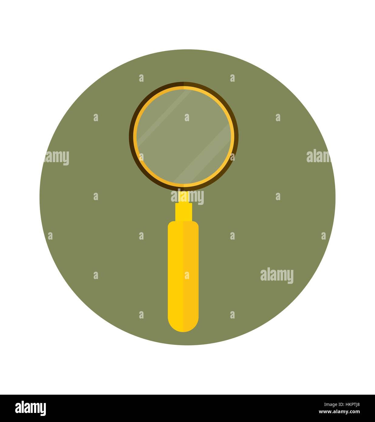 Magnifying glass. Vector illustration Stock Vector Image & Art - Alamy