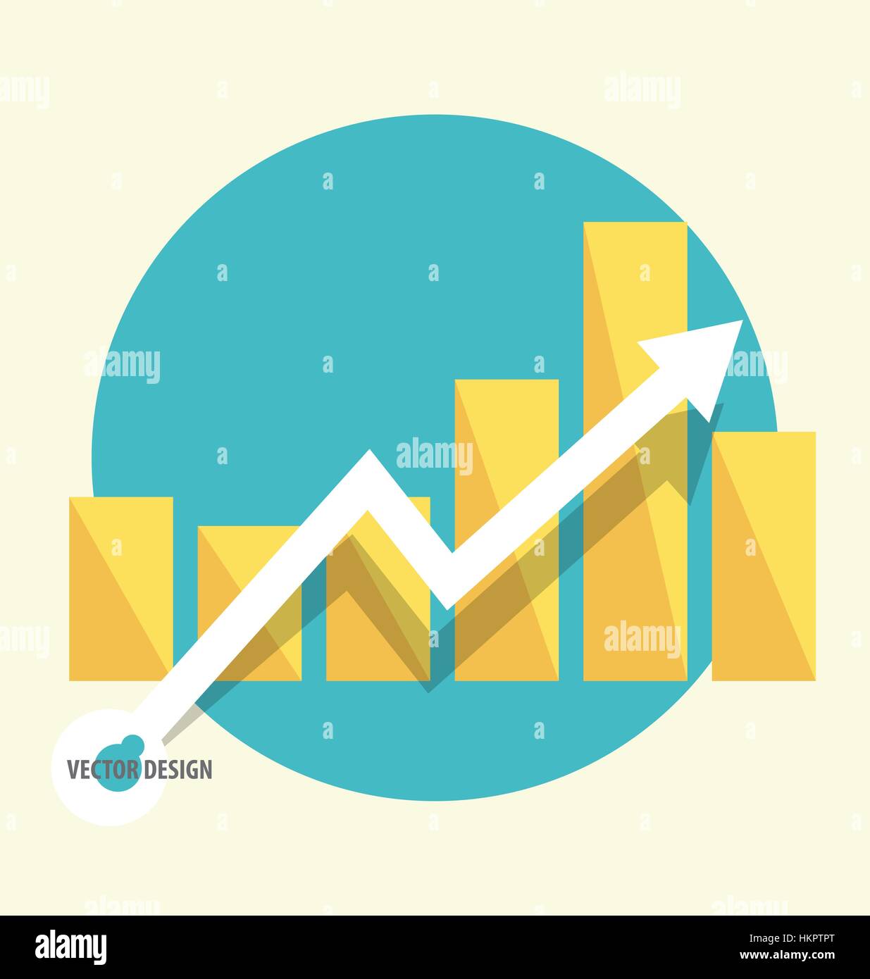 Modern design graph. Business graph to success, can use for business ...