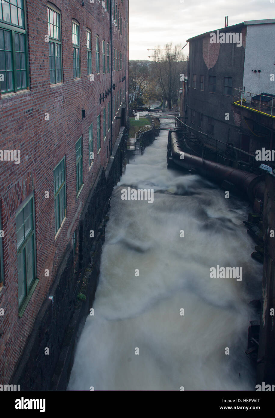 Water Rush from the top Stock Photo - Alamy