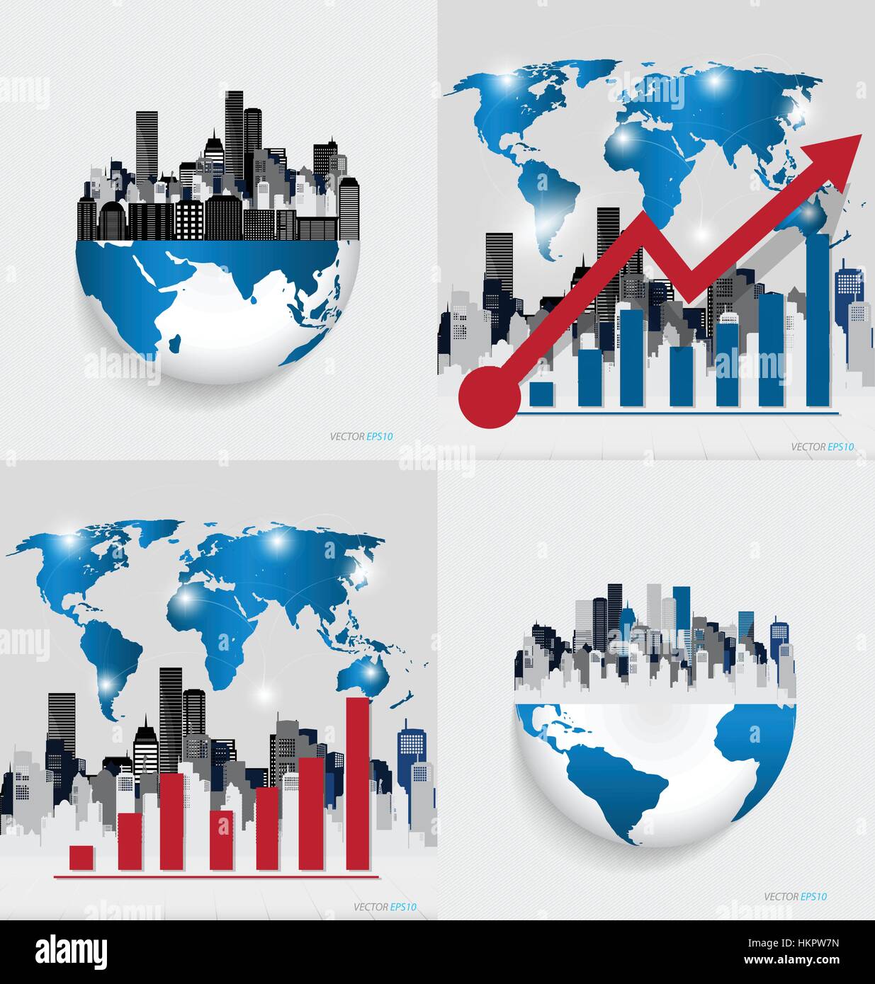 Modern design graph. Business graph to success, can use for business ...