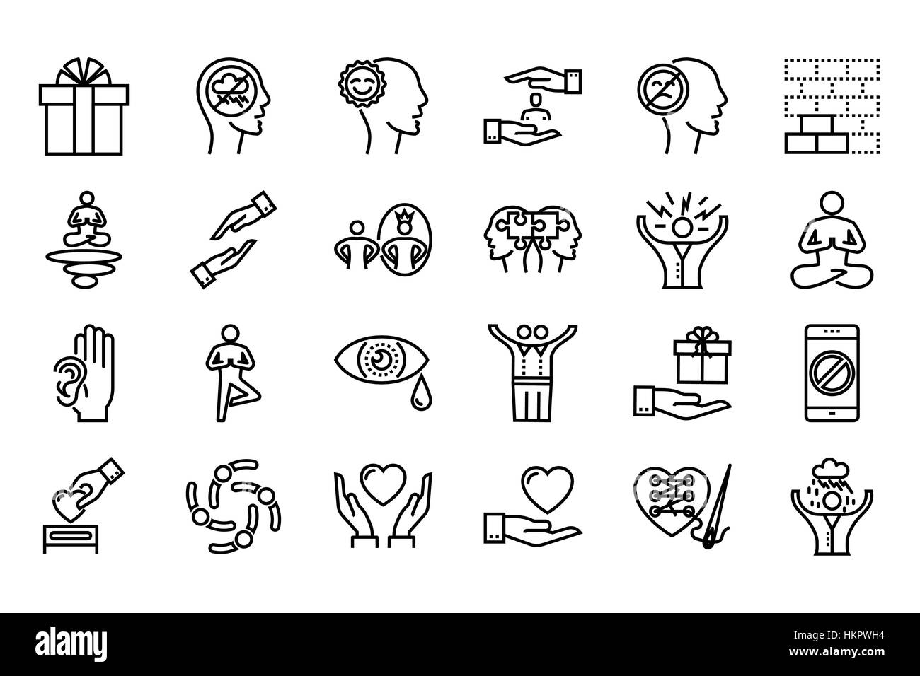 Self esteem icon vector vectors hi-res stock photography and images - Alamy