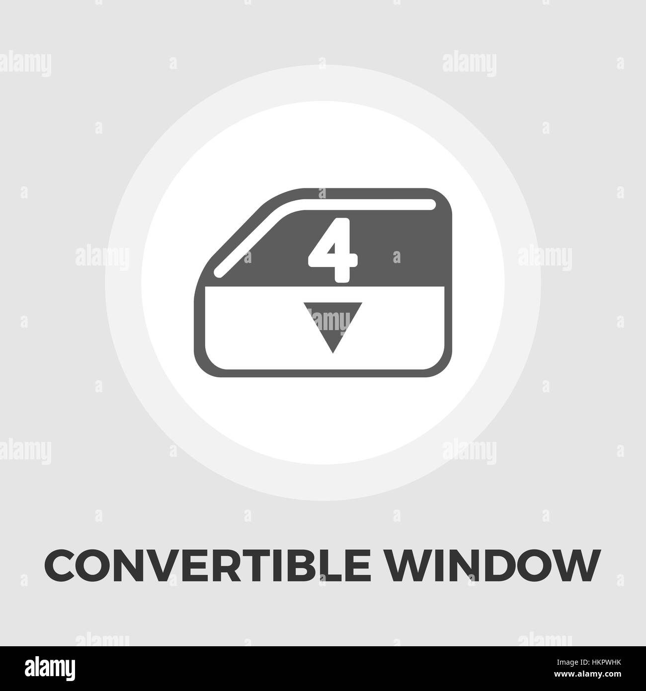 Window lock icon vector. Flat icon isolated on the white background ...