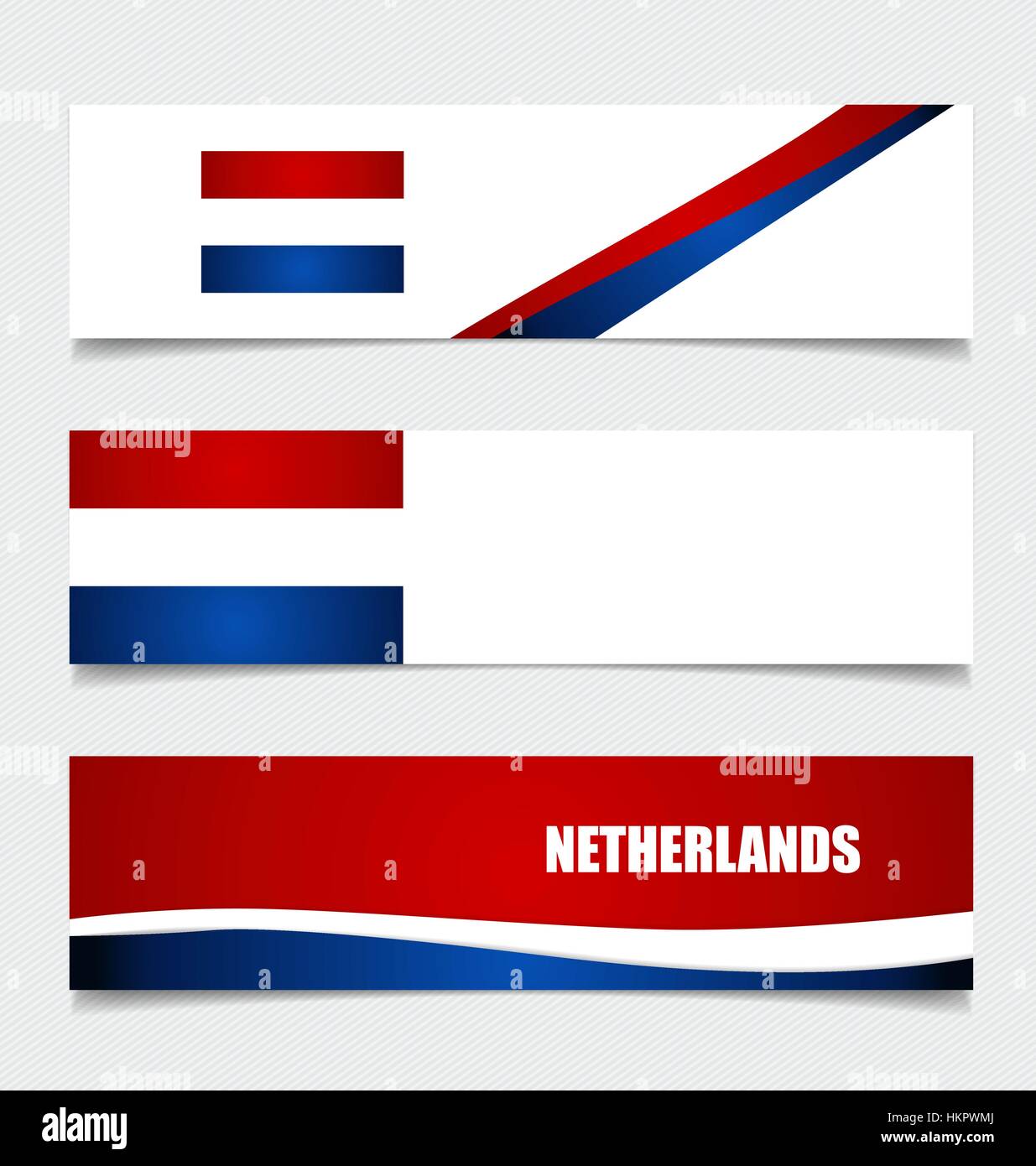 Netherlands, Flags concept design. Vector illustration Stock Vector ...