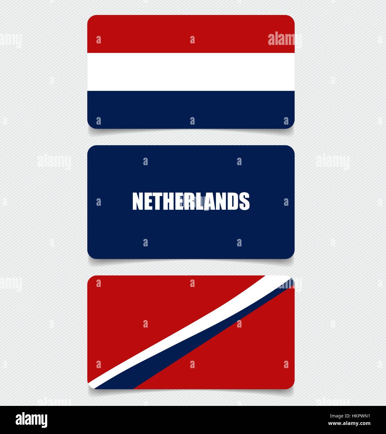 Netherlands, Flags concept design. Vector illustration Stock Vector ...