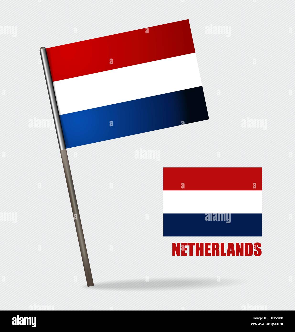 Netherlands, Flags concept design. Vector illustration Stock Vector ...