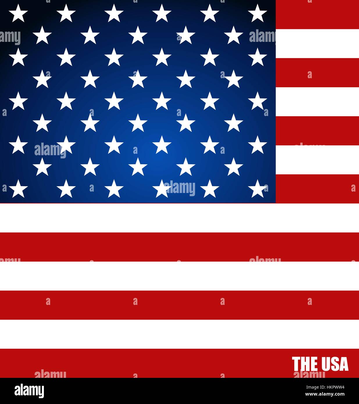 American Flag, Flags concept design. Vector illustration Stock Vector ...