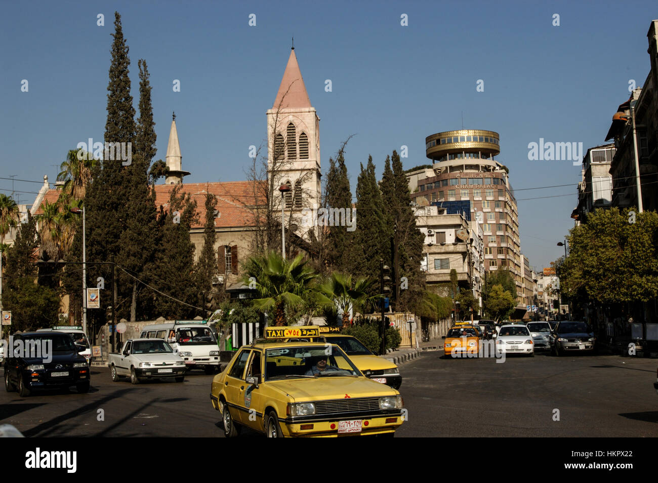Damascus City Center, Syria Stock Photo - Alamy