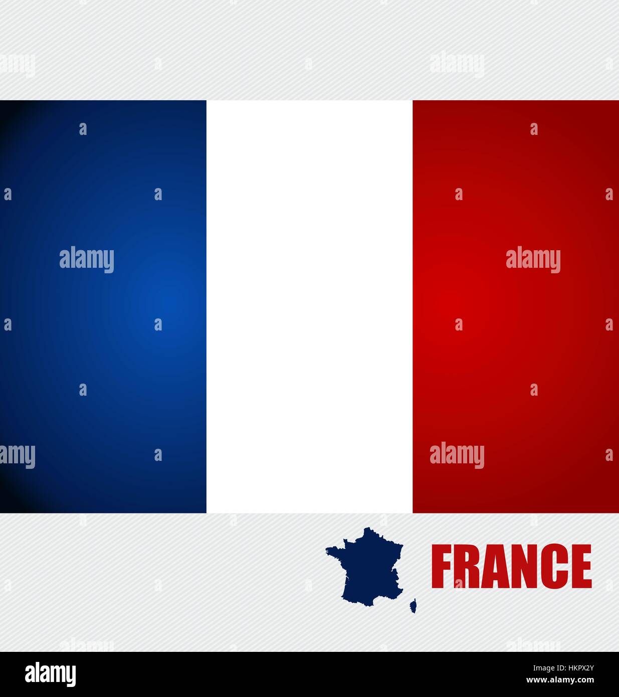France, Flags concept design. Vector illustration Stock Vector Image ...
