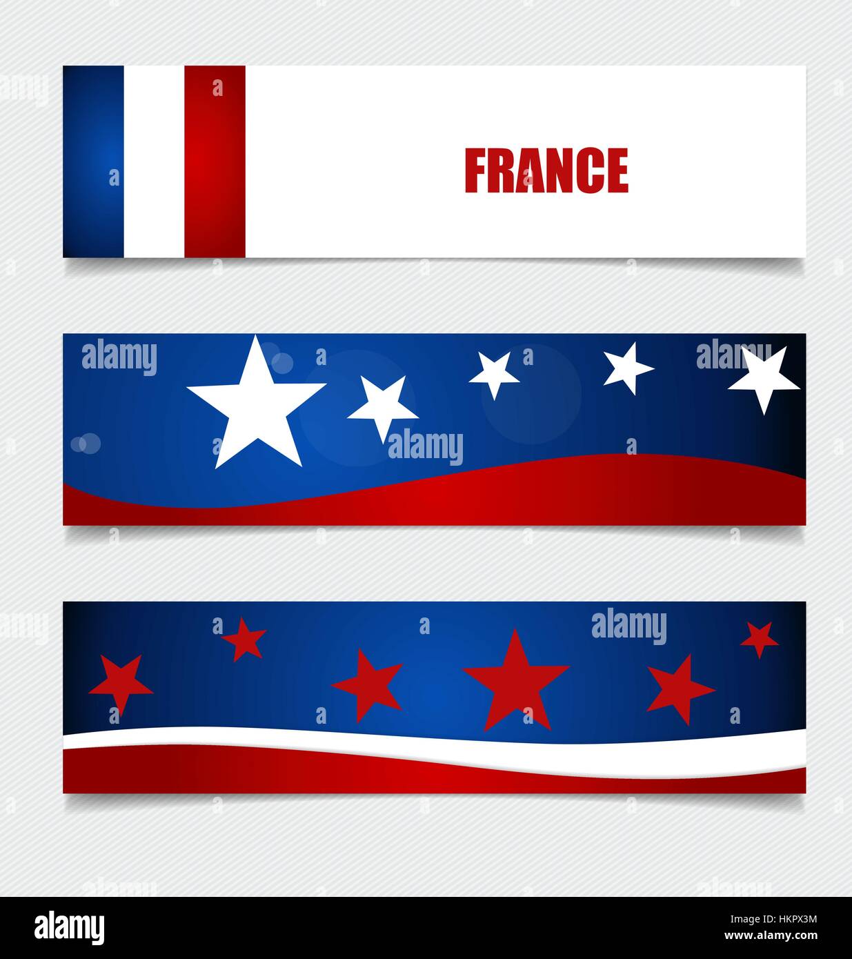 France, Flags concept design. Vector illustration Stock Vector Image ...
