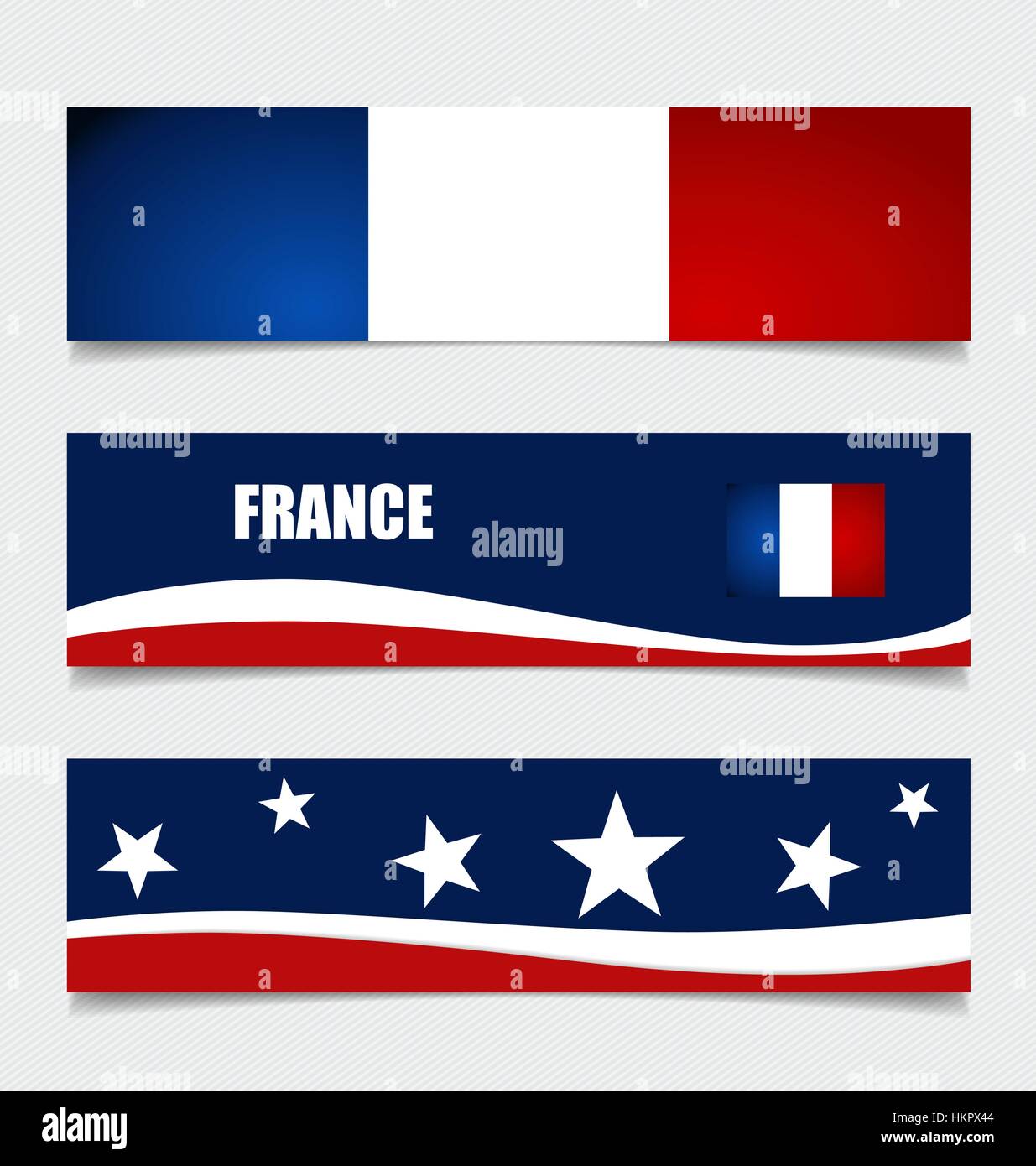 France, Flags concept design. Vector illustration Stock Vector Image ...