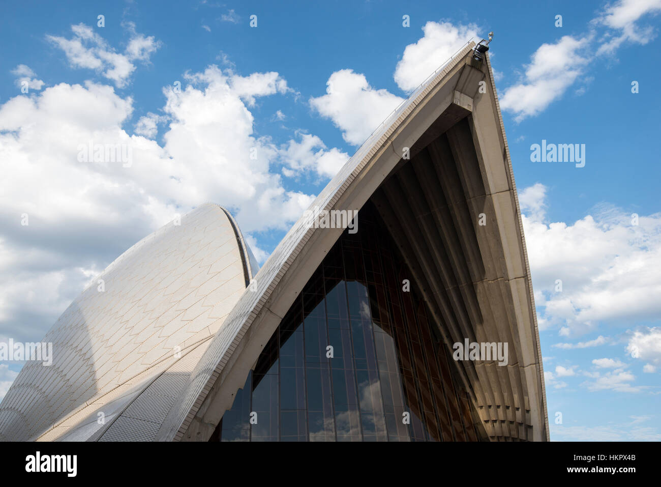 Abstract close up on the Sydney Opera House, New South Wales Australia ...