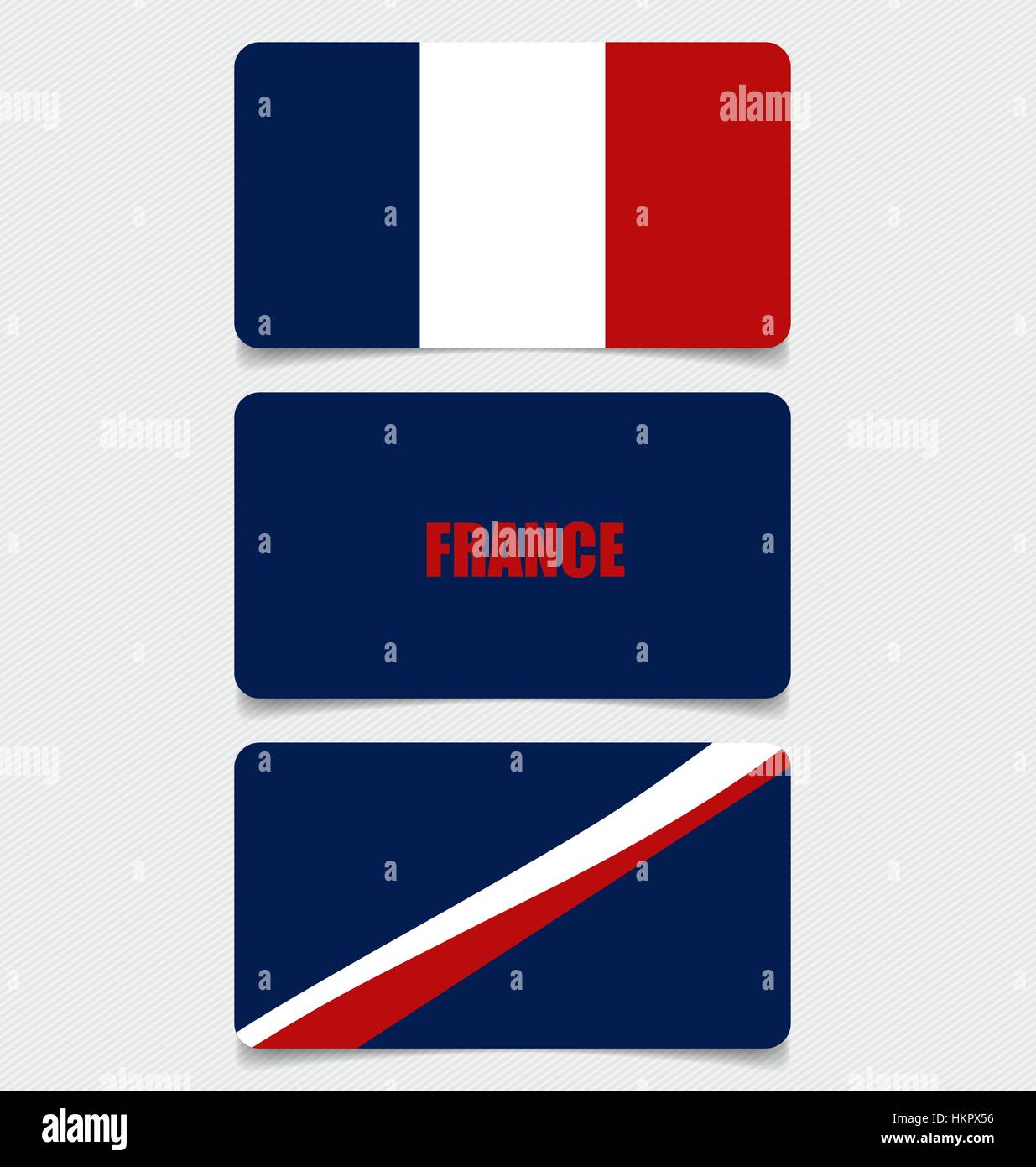 France, Flags concept design. Vector illustration Stock Vector Image ...