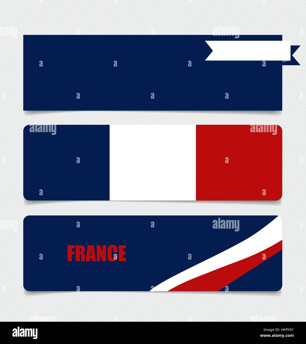 France, Flags concept design. Vector illustration Stock Vector Image ...