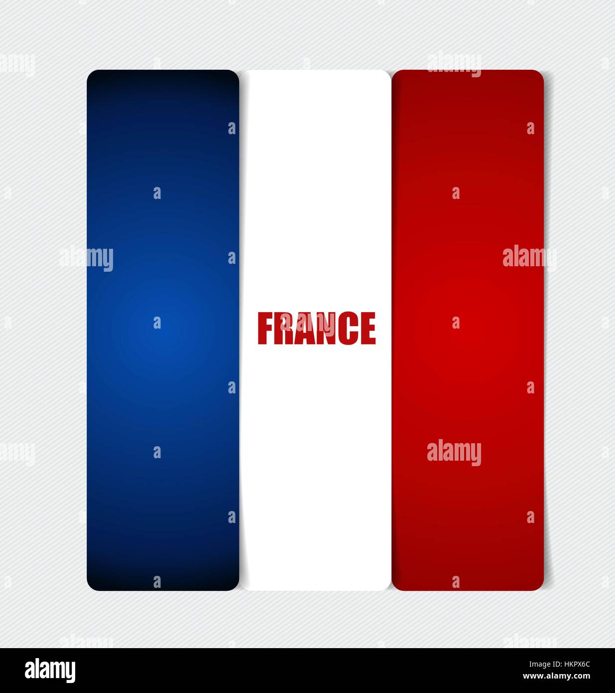 France, Flags concept design. Vector illustration Stock Vector Image ...
