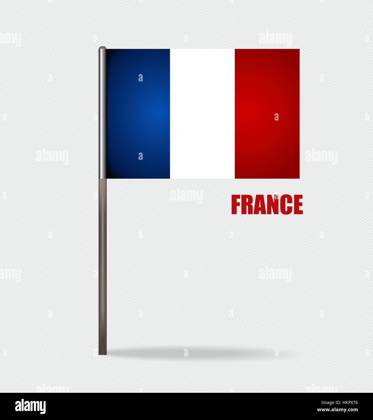 France, Flags concept design. Vector illustration Stock Vector Image ...