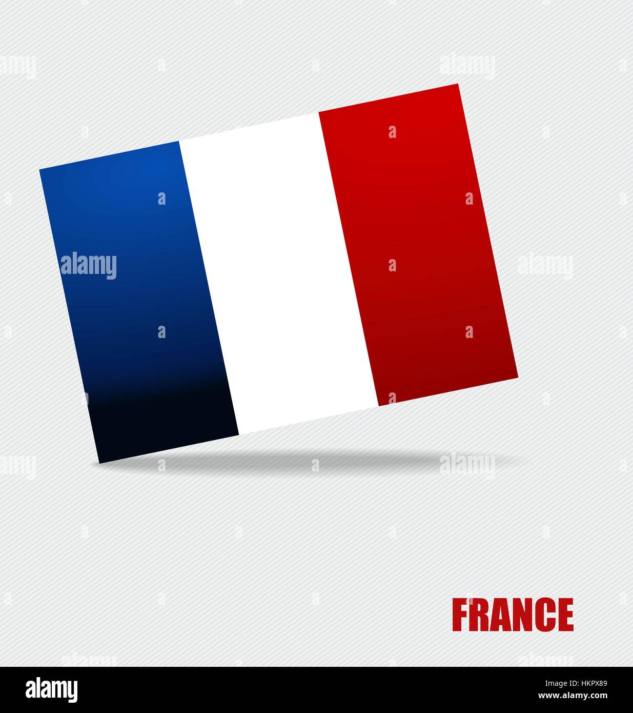 France, Flags concept design. Vector illustration Stock Vector Image ...