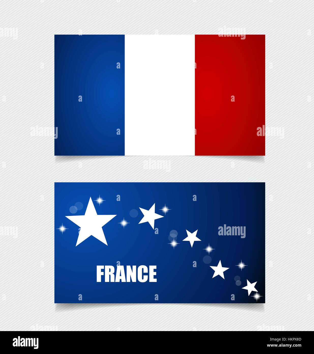 France, Flags concept design. Vector illustration Stock Vector Image ...