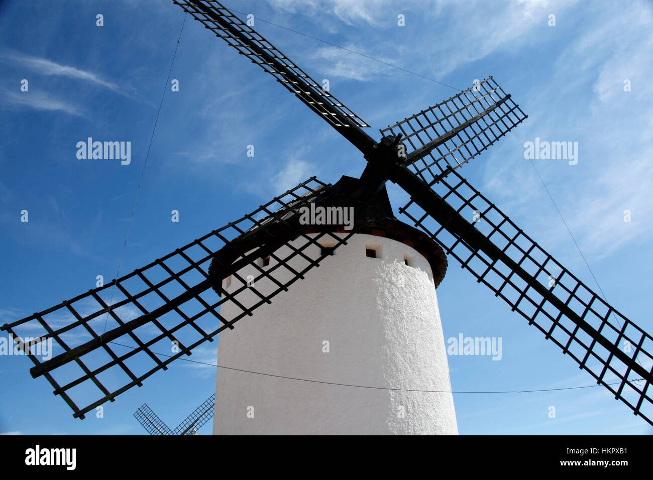 Campo de Criptana, Ciudad Real, La Mancha, Spain Stock Photo - Alamy
