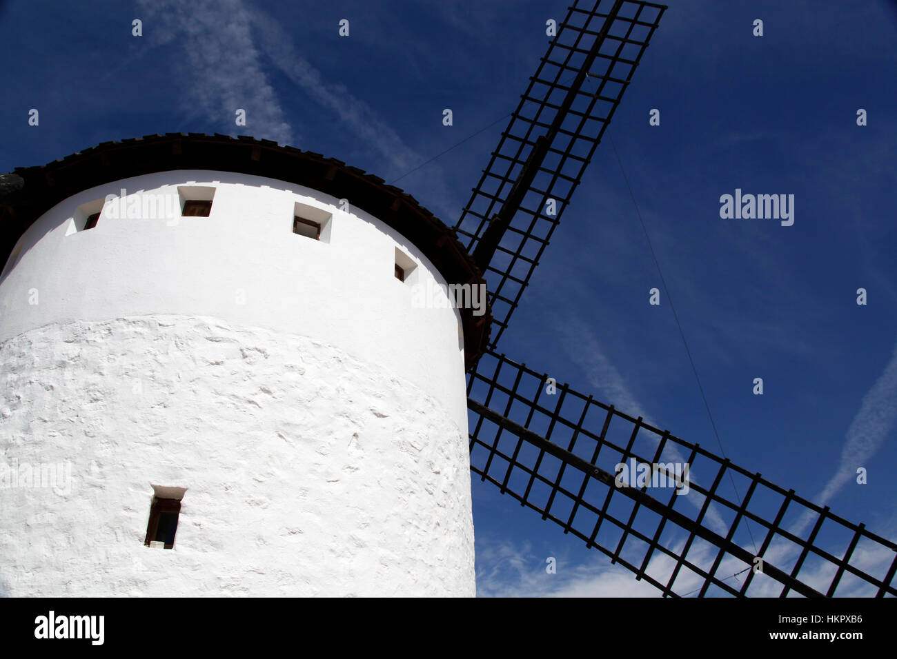 Campo de Criptana, Ciudad Real, La Mancha, Spain Stock Photo - Alamy