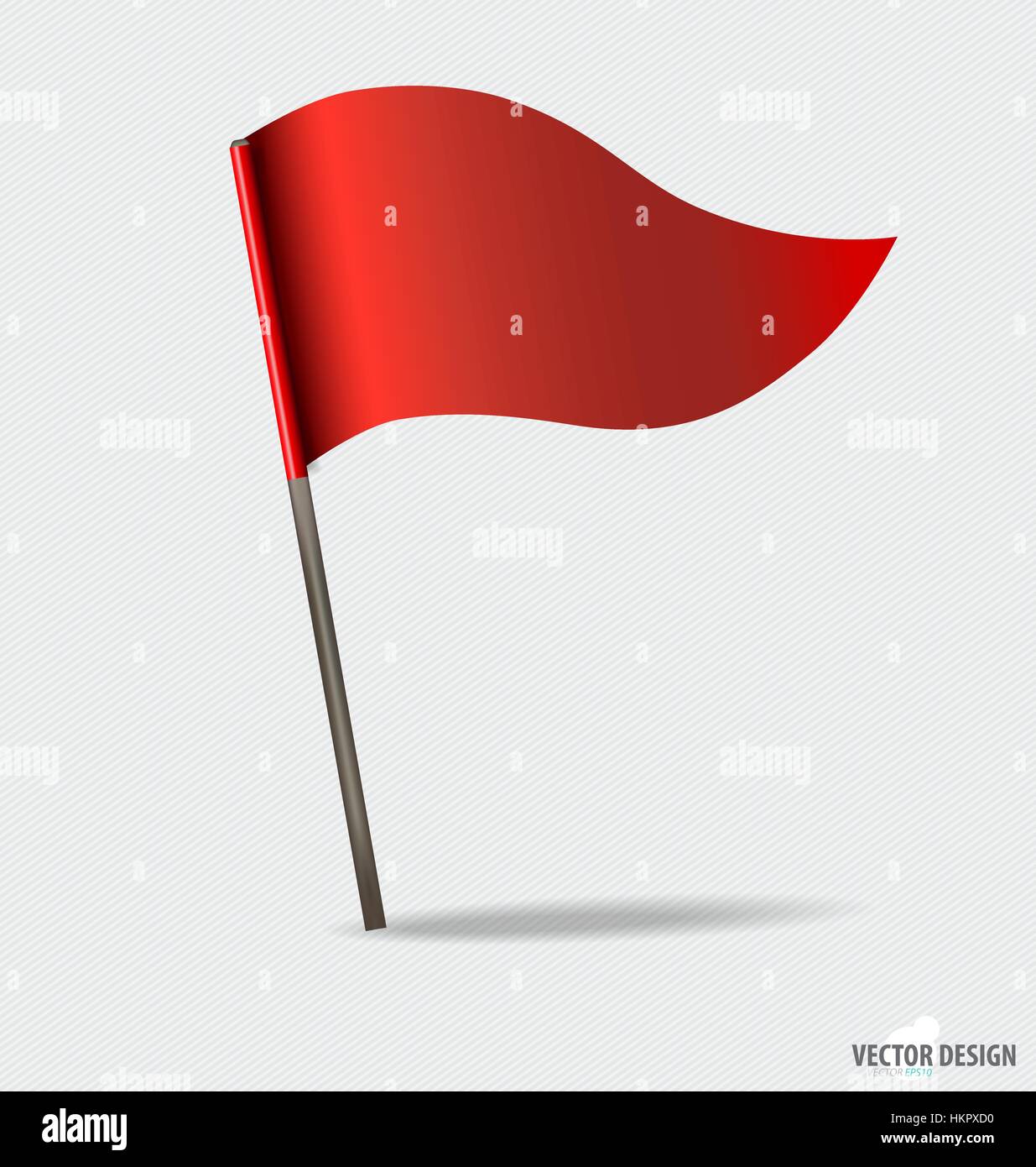 Red Flags. Vector illustration Stock Vector Image & Art - Alamy