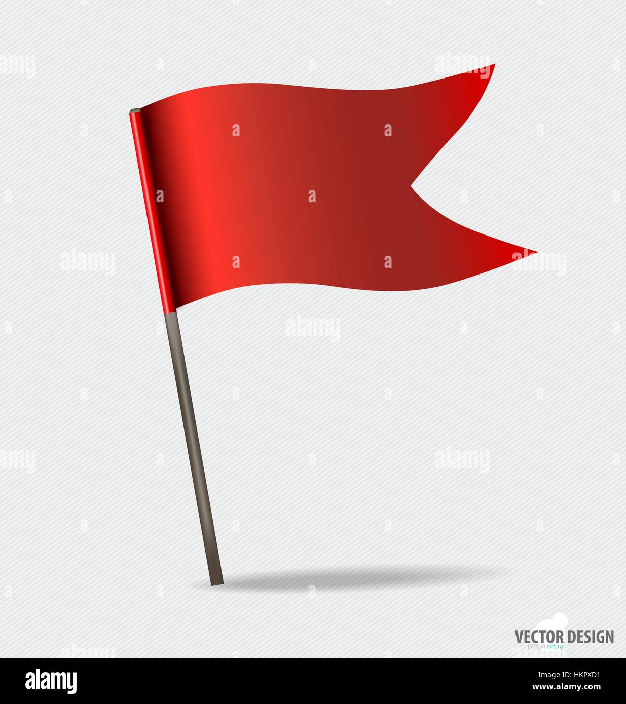 Red Flags. Vector illustration Stock Vector Image & Art - Alamy