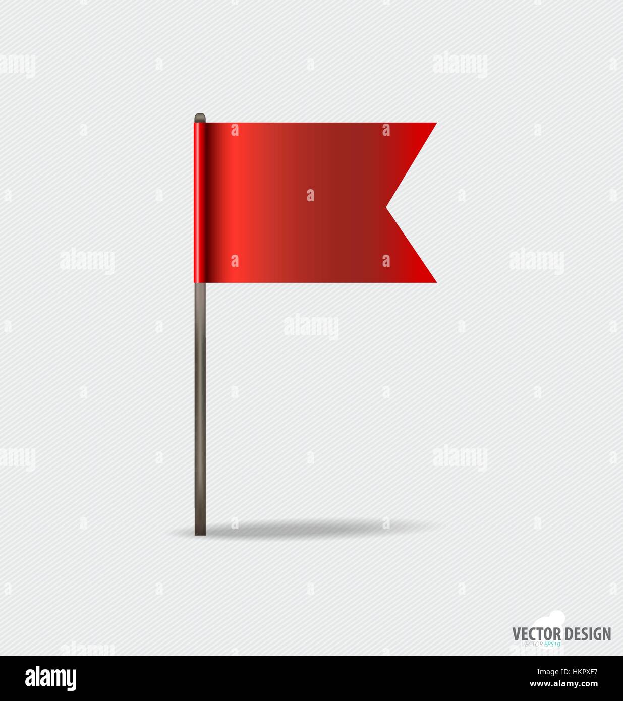 Red Flags. Vector illustration Stock Vector Image & Art - Alamy
